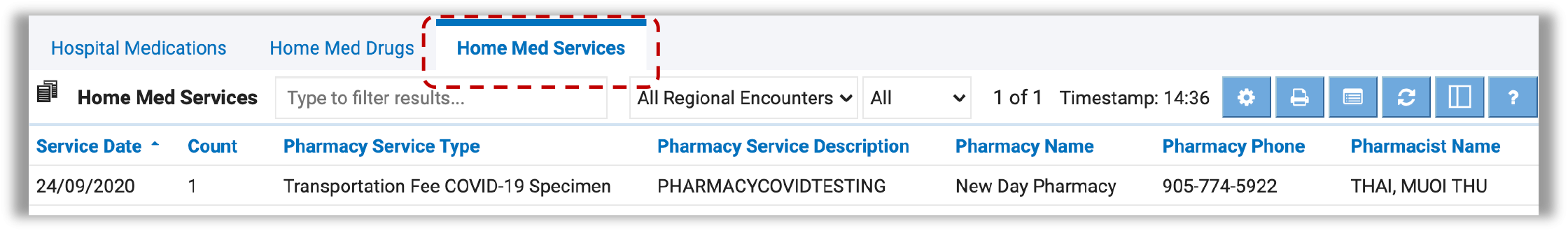 Resource Centre - Home Med Drugs and Services View | ClinicalConnect
